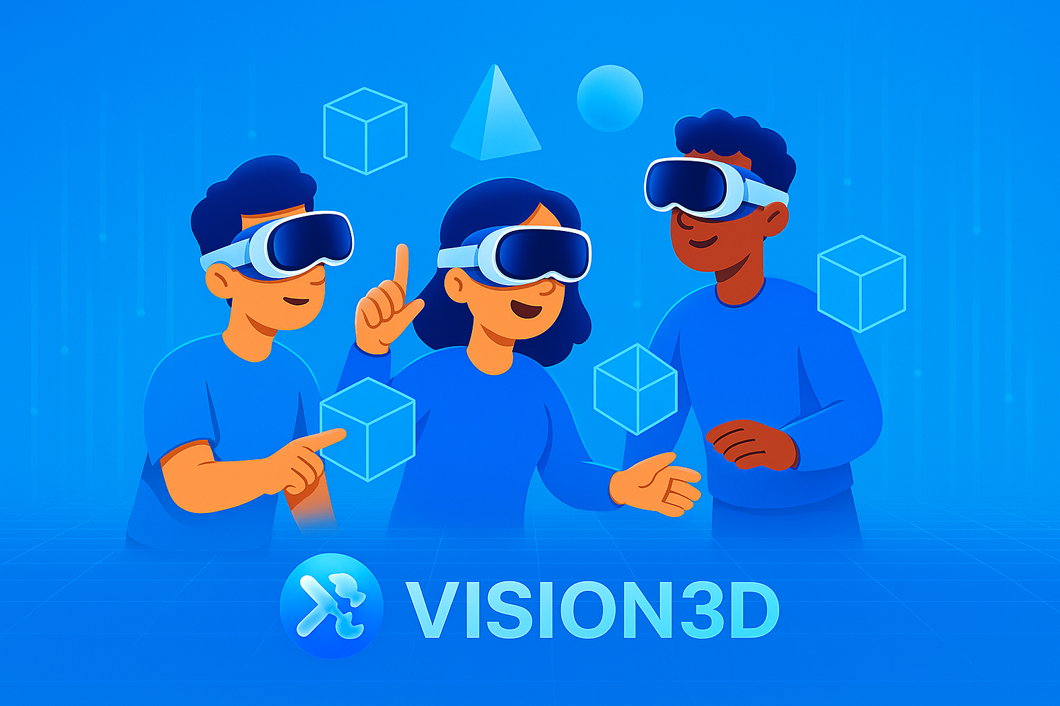 Vision3D - Professional 3D Creation Platform